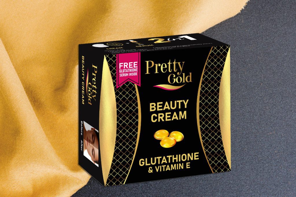 Pretty Gold Beauty Cream with Free Serum by Skin Care